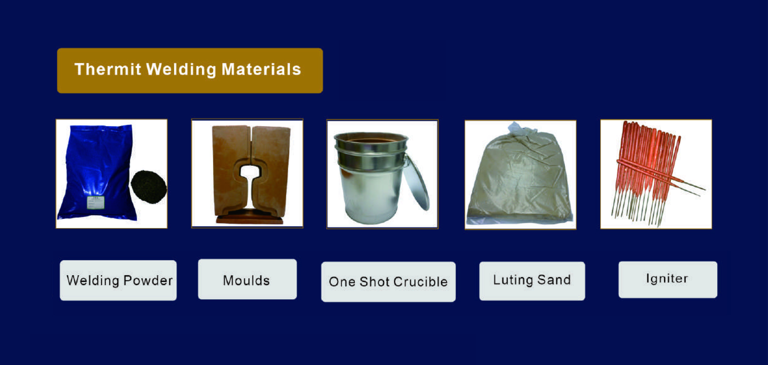 Rail Thermit Welding Material Kits-Wuhan Linkage Track Equipment Co.,Ltd