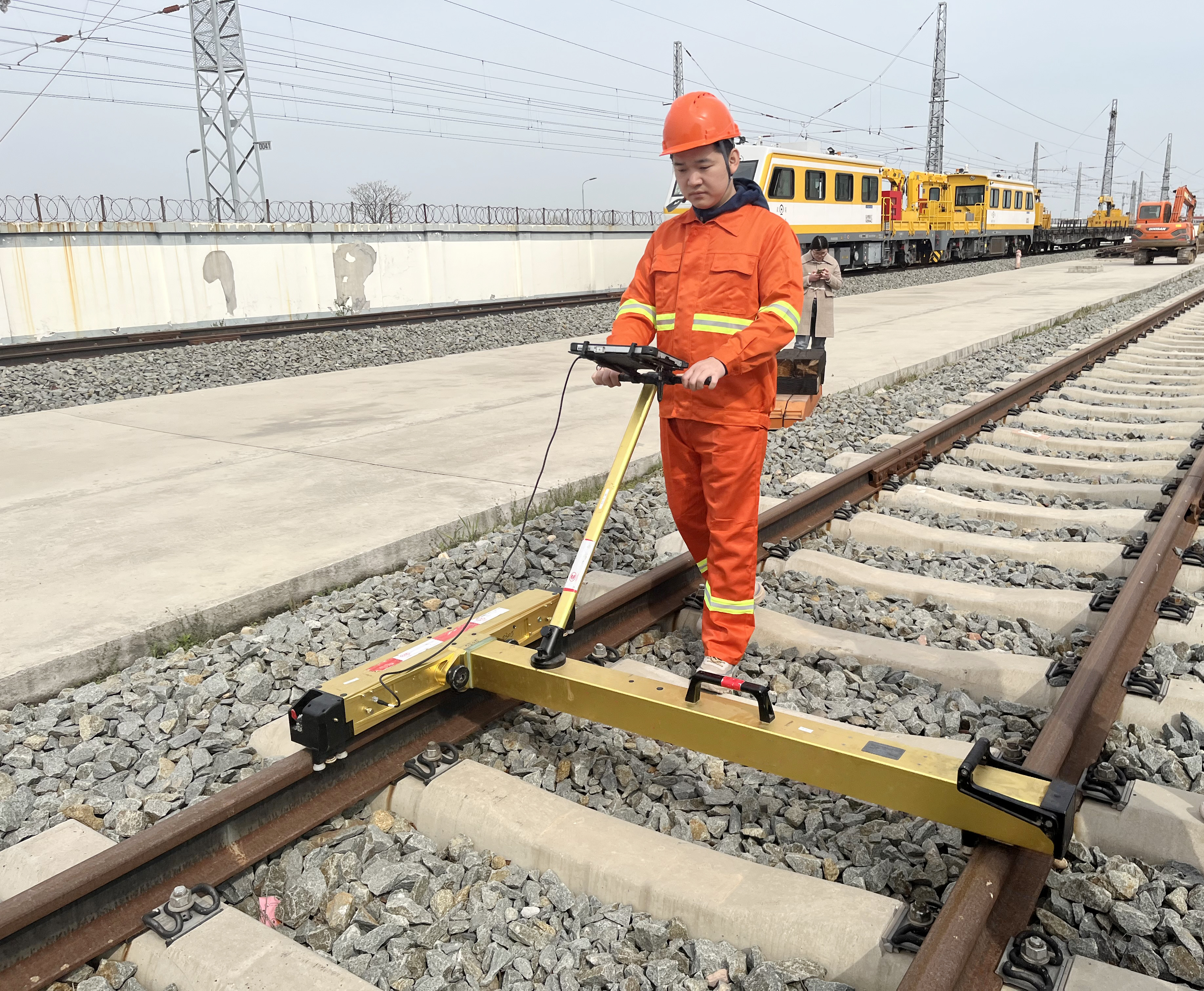 Railway Track Geometry Trolley -Wuhan Linkage Track Equipment Co.,Ltd